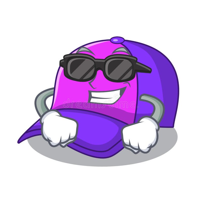Super Cool Isolated Cap in the a Mascot Stock Vector - Illustration of ...