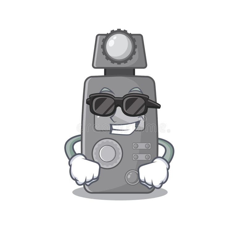 Super Cool Light Meter Isolated with the Cartoon Stock Vector ...