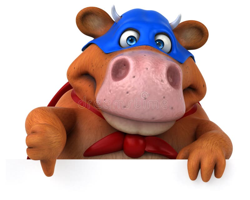Superhero Cow Stock Illustrations – 134 Superhero Cow Stock ...