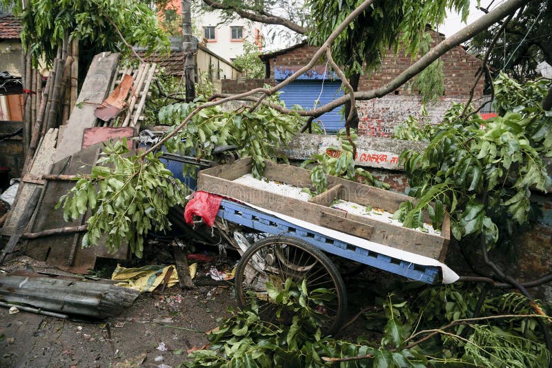 Super Cyclone Amphan, West Bengal, India Editorial Photography - Image ...