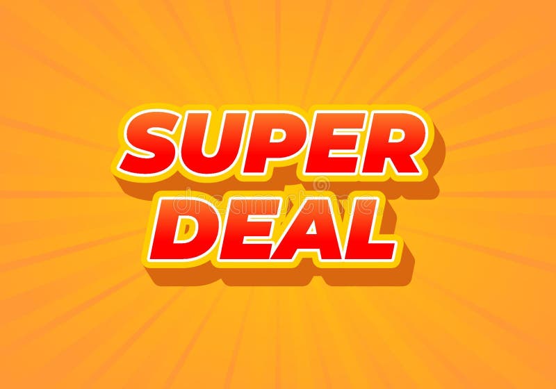 Super Deal Stock Illustrations – 47,843 Super Deal Stock Illustrations ...