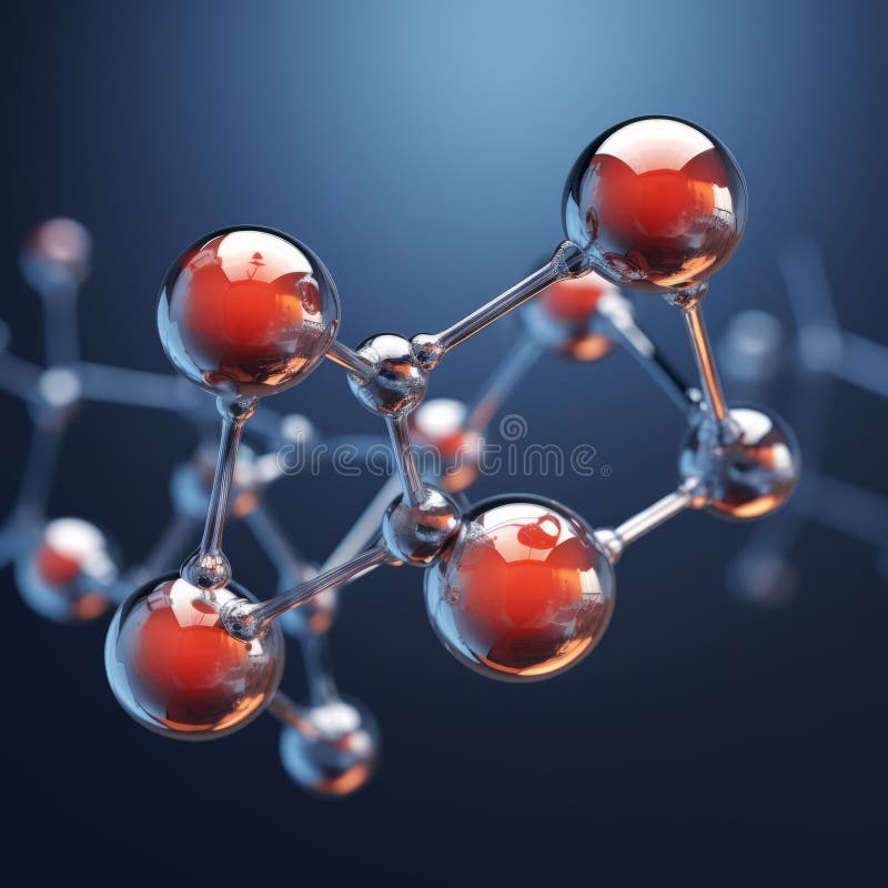Oxygen Molecule 3d Reaction Of Hydrogen With Oxygen 3D Scene