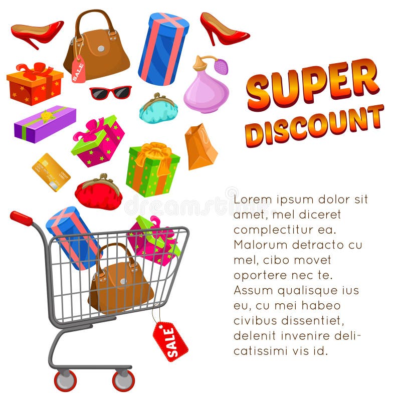 Super Discount Big Sale Special Offer Star Banner Stock Vector ...