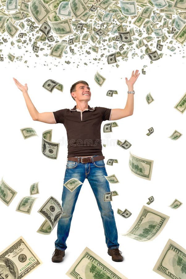 Super earnings. stock photo. Image of profit, happyman - 34619194