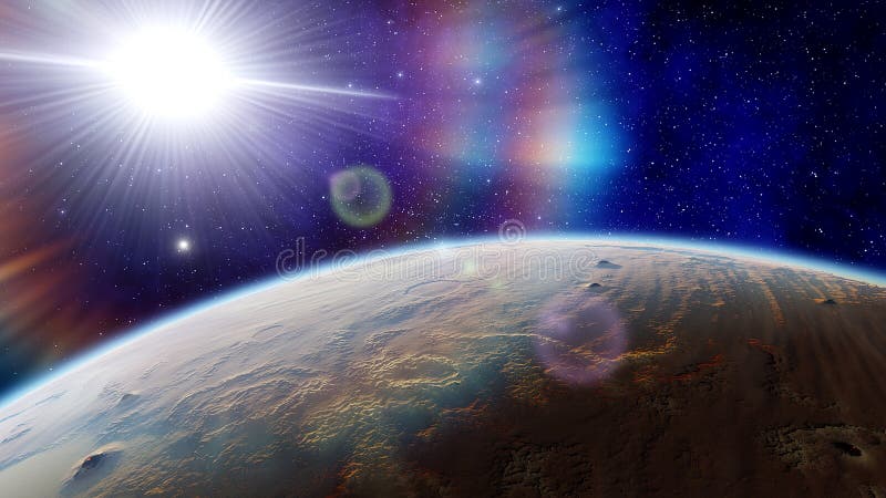 Super-earth Planet, Realistic Exoplanet, Planet Suitable for ...