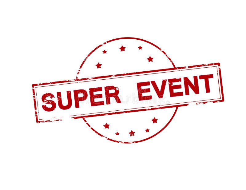 Super event stock vector. Illustration of vector, text - 82298824