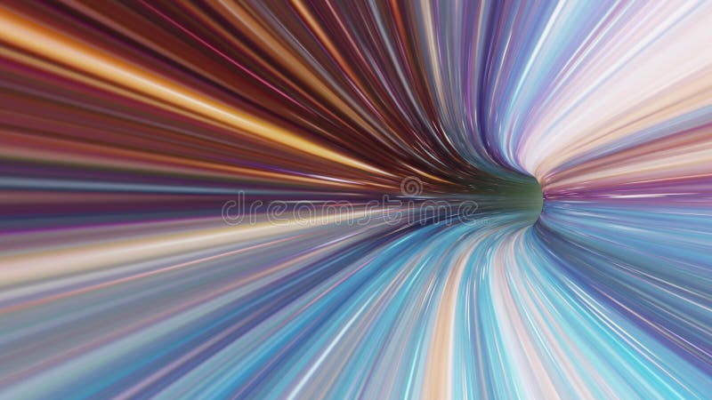 Time Travel Wormhole with Clocks Infinite Loop Stock Video - Video of ...