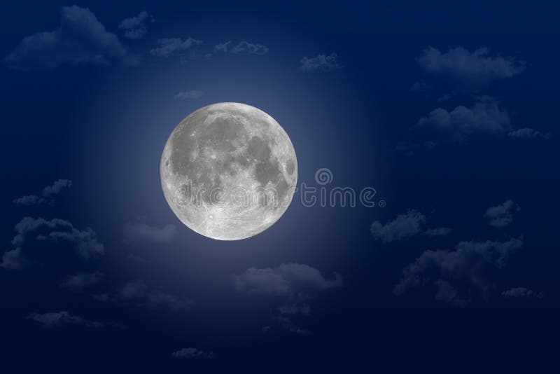 Super Full Moon stock image. Image of crater, nasa, moon - 18868763