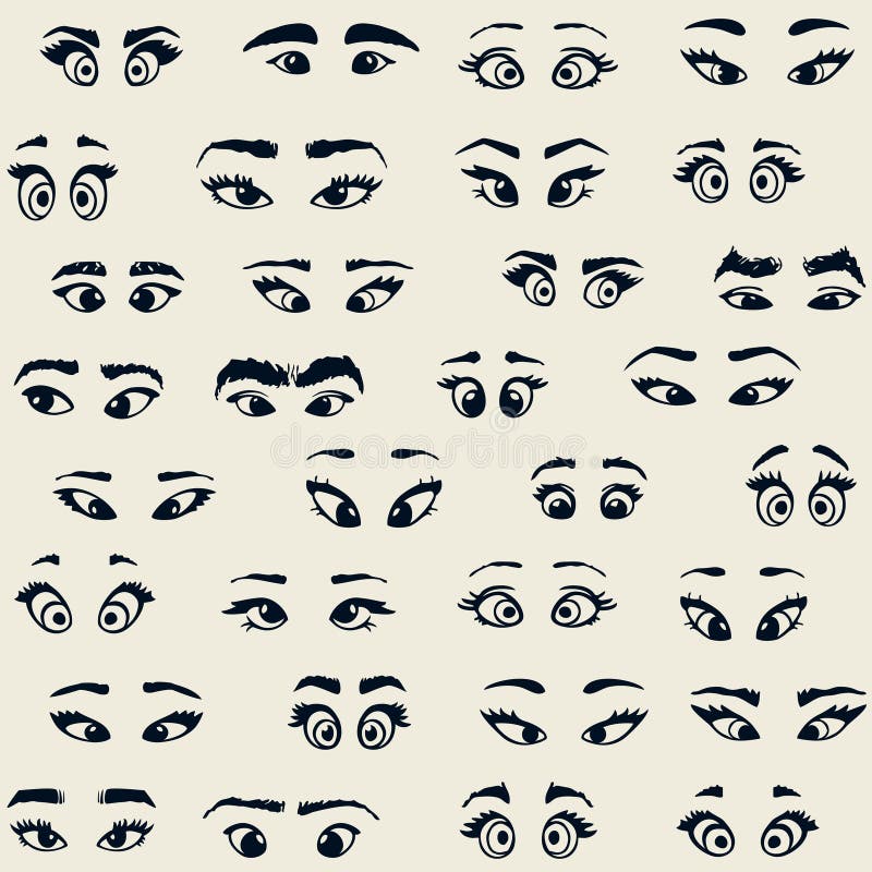 Cartoon Eyebrows Stock Illustrations – 5,521 Cartoon Eyebrows Stock ...