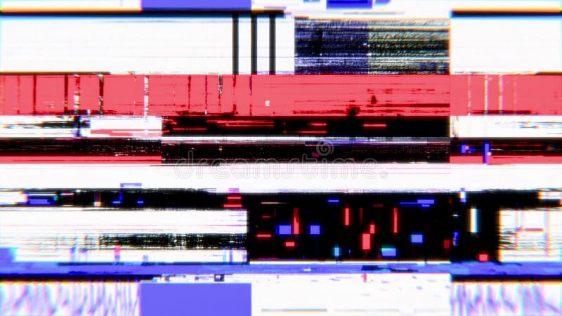 Super Glitch Digital Distortion Background Stock Video - Video of ...