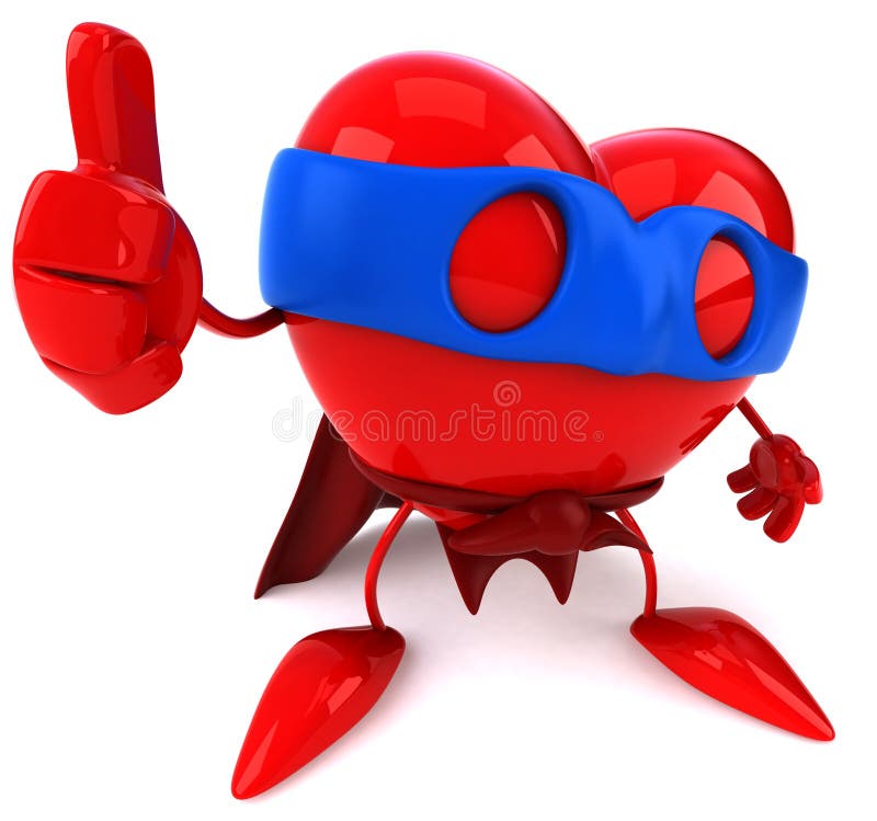 Super heart stock illustration. Illustration of health - 28759855