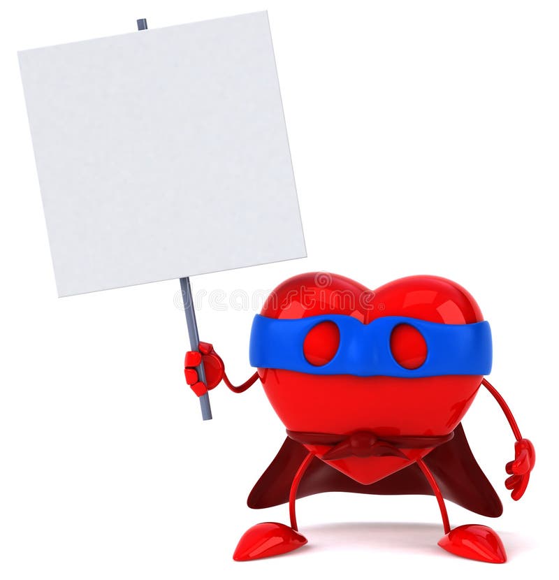 Super heart stock illustration. Illustration of workout - 28759864