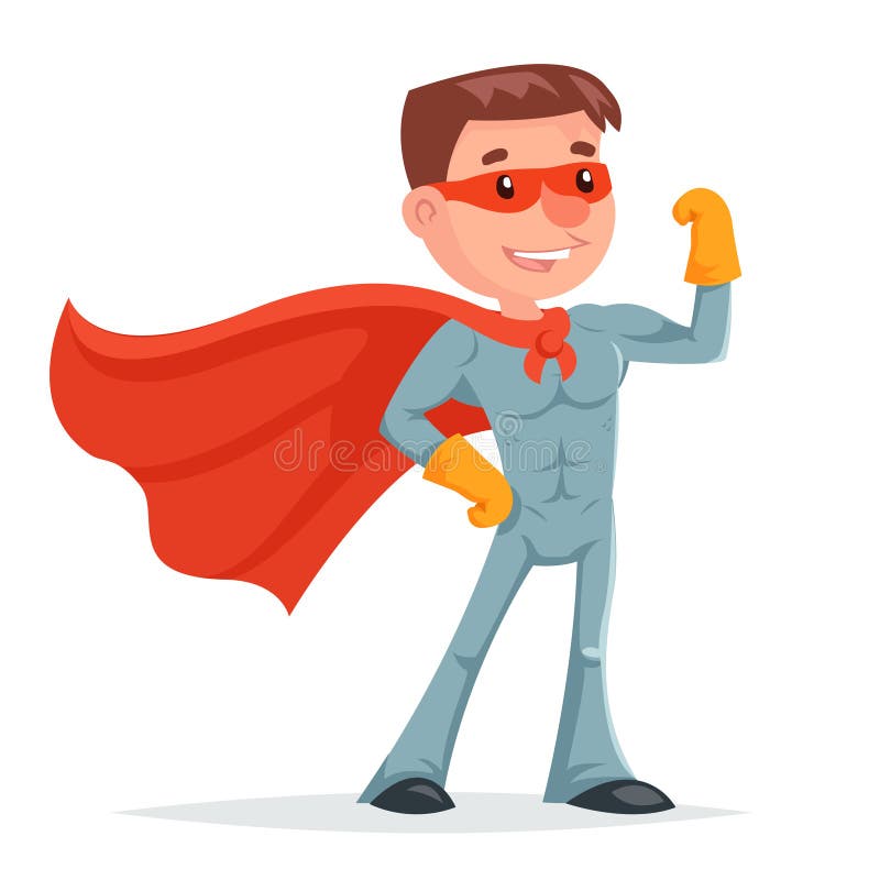 Geek hero stock vector. Illustration of heroic, nice - 17256687