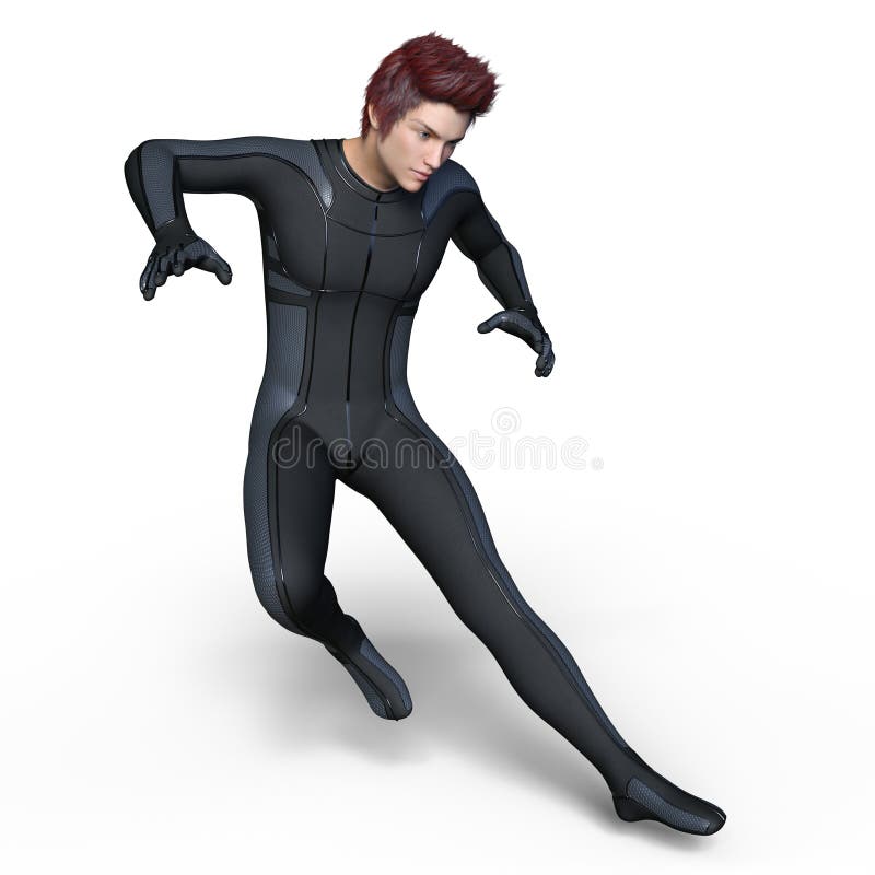 Super hero stock illustration. Illustration of game, technology - 80295079