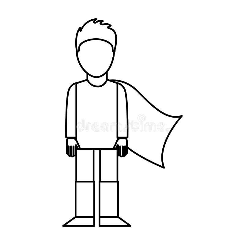 Super hero with layer stock vector. Illustration of muscle - 90620595