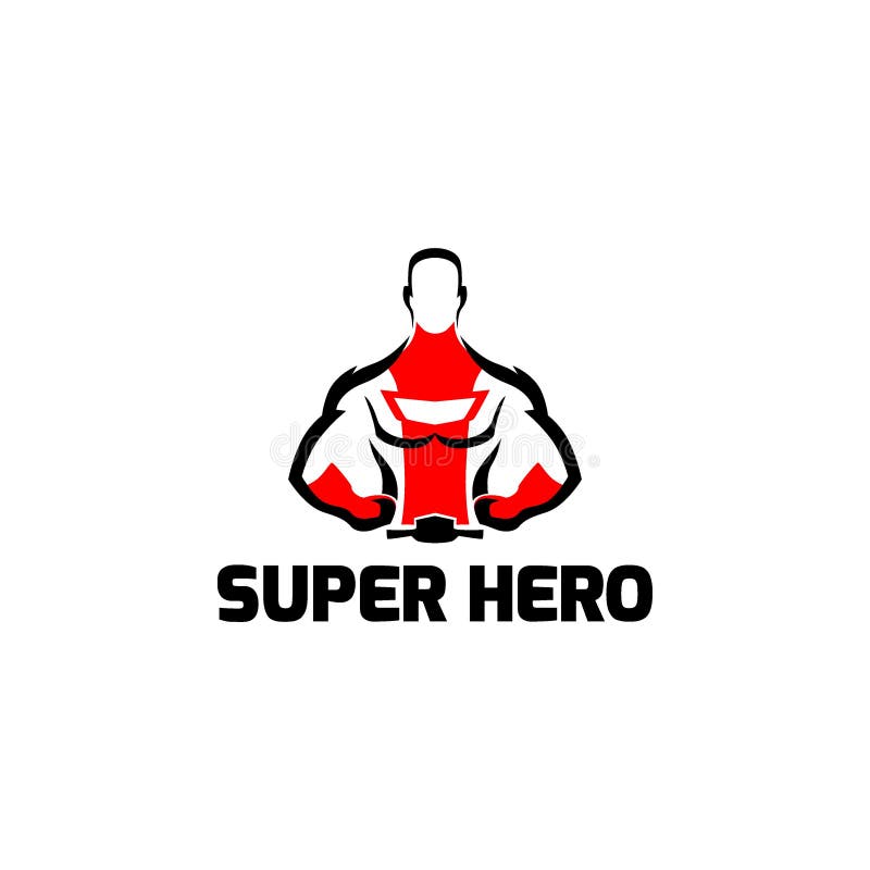 Super Hero Logo Concept Vector Stock Vector - Illustration of business ...