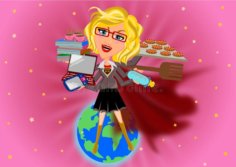 Mom Power Super Stock Illustrations – 790 Mom Power Super Stock ...