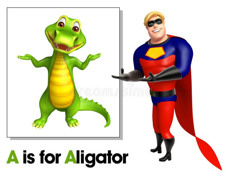 Alligator Superhero Stock Illustrations – 74 Alligator Superhero Stock ...