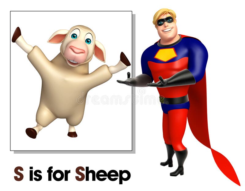Super Sheep Stock Illustrations – 129 Super Sheep Stock Illustrations ...