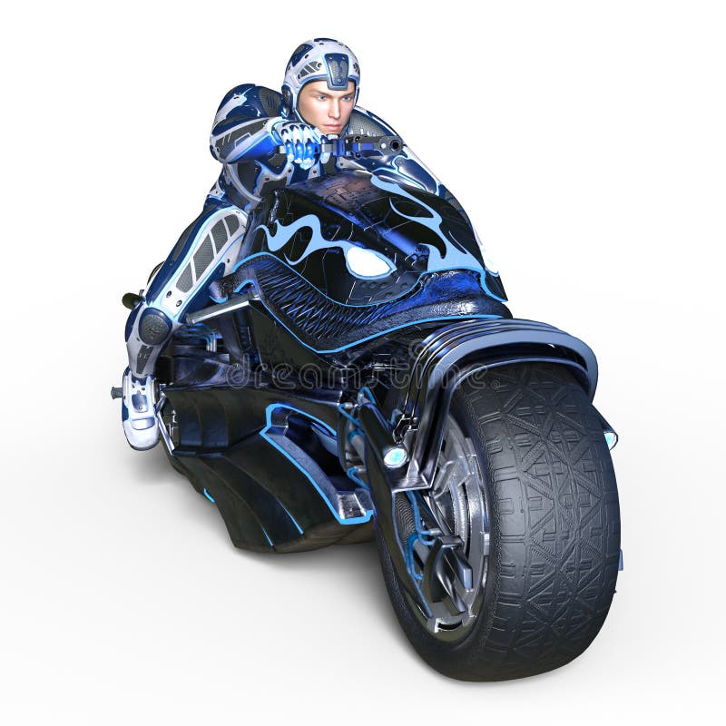 Super hero rider stock illustration. Illustration of costume - 103437535