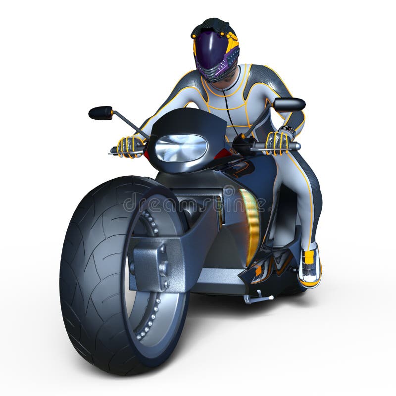 Super hero rider stock illustration. Illustration of industry - 84033292