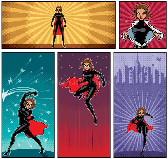 Heroine Comic Stock Illustrations – 3,953 Heroine Comic Stock ...