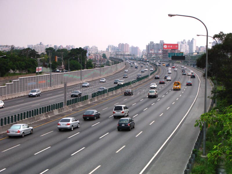 On a super highway stock image. Image of highway, super - 9820163