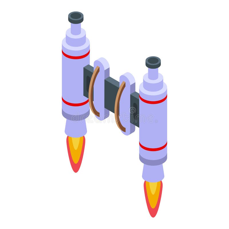 Super Jet Icon Isometric Vector. Space Model Stock Vector ...