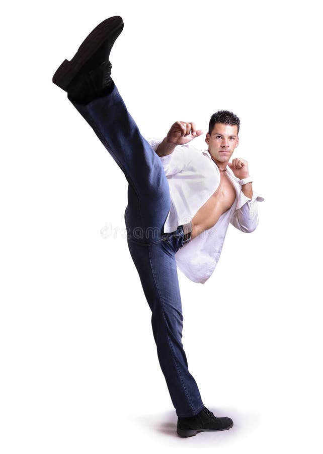 The super kick stock photo. Image of blow, boxer, beauty - 34284576