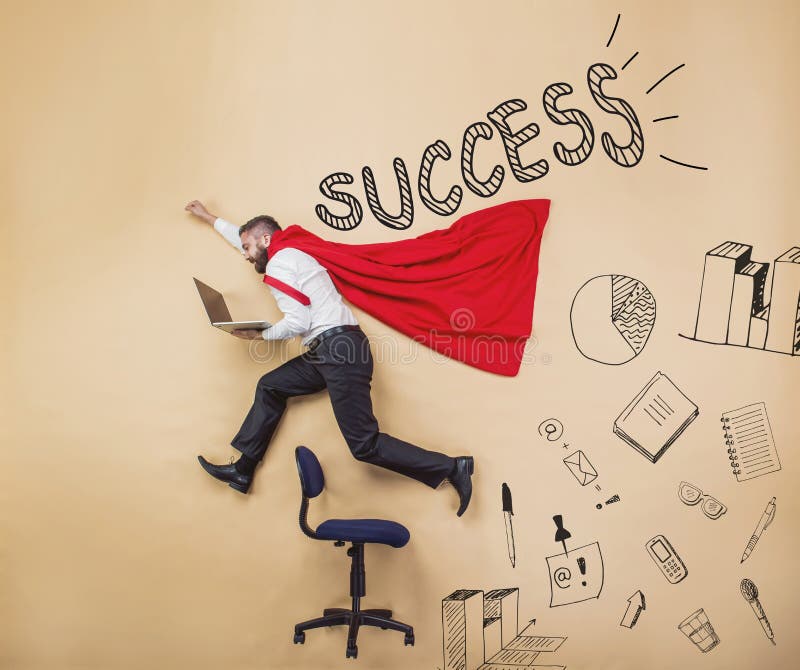 Super manager stock afbeelding. Image of computer, begrip - 53670497