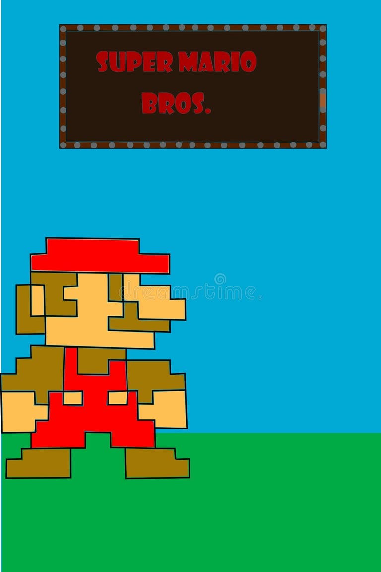 Super Mario Pattern Stock Illustrations – 187 Super Mario Pattern Stock ...