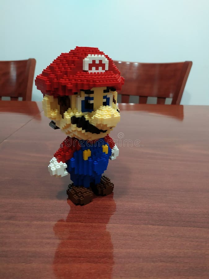 Super mario lego editorial image. Image of play, lego - 215500390