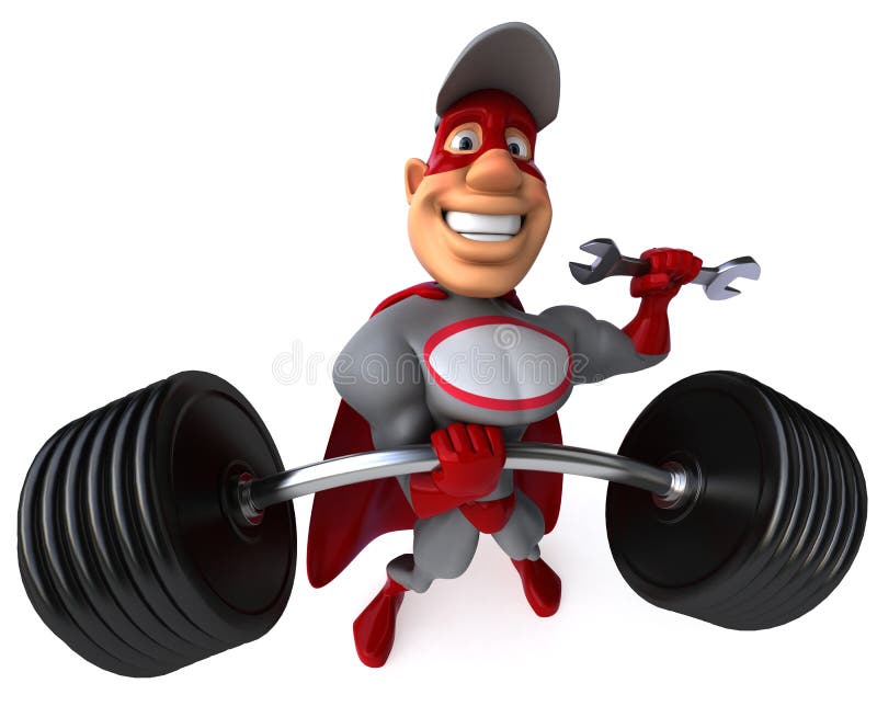 Super mechanic stock illustration. Illustration of cool - 28967340