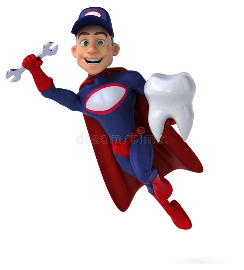 Super mechanic stock illustration. Illustration of repair - 54100072