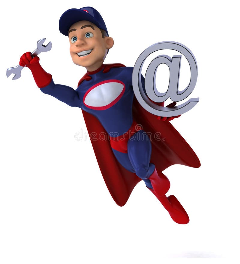 Super mechanic stock illustration. Illustration of vehicle - 54292562