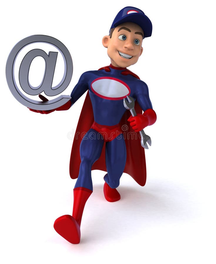 Super mechanic stock illustration. Illustration of worker - 57300509