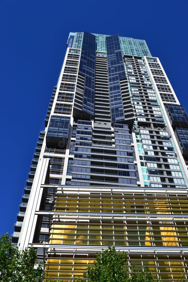 A Super Modern Building Towering in Sydney. Stock Photo - Image of ...