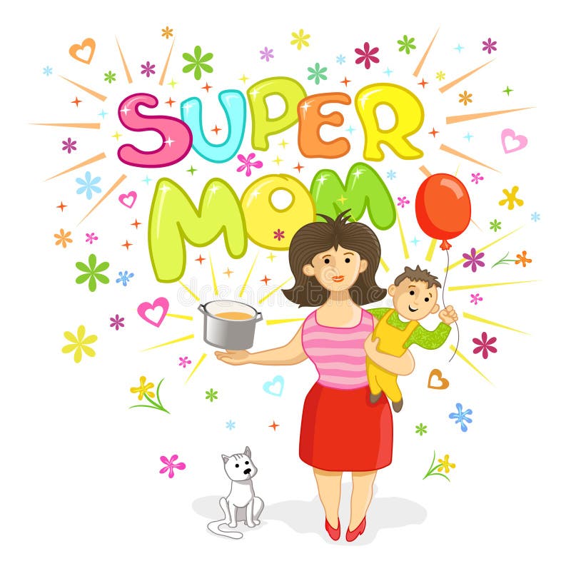 Mom Power Super Stock Illustrations – 790 Mom Power Super Stock ...