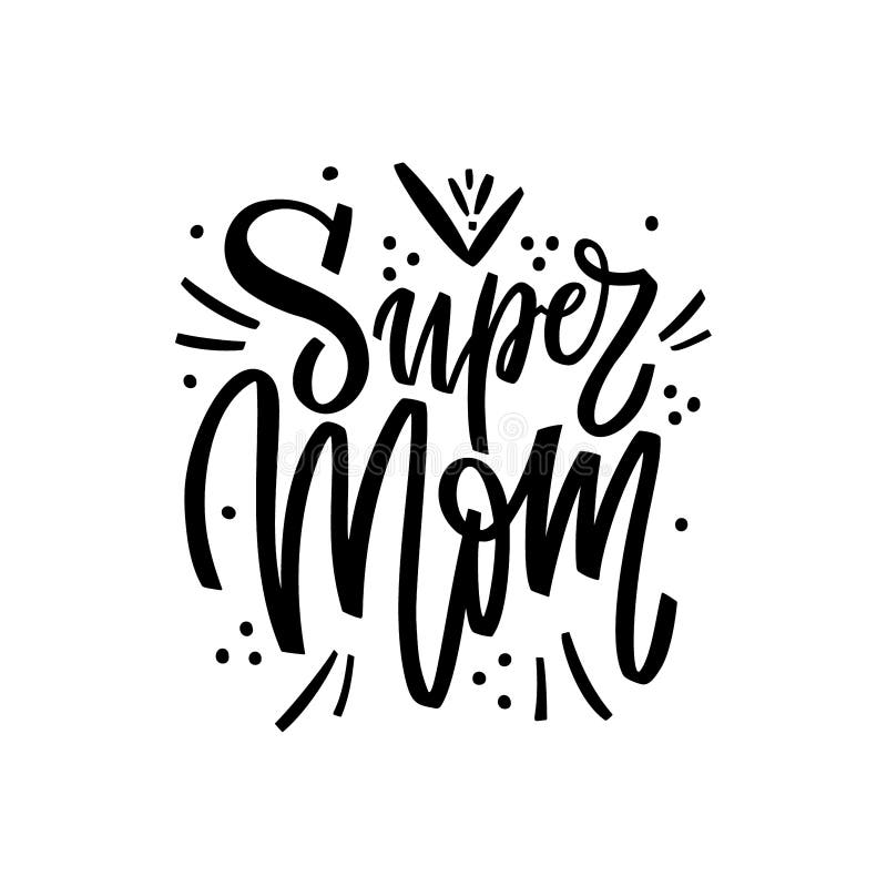 Super Mom Draw Stock Illustrations – 14 Super Mom Draw Stock ...