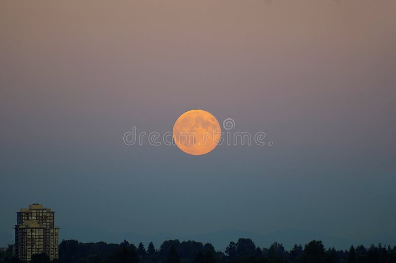 Super Sunset in Chelm Poland Stock Photo - Image of super, summer2019 ...