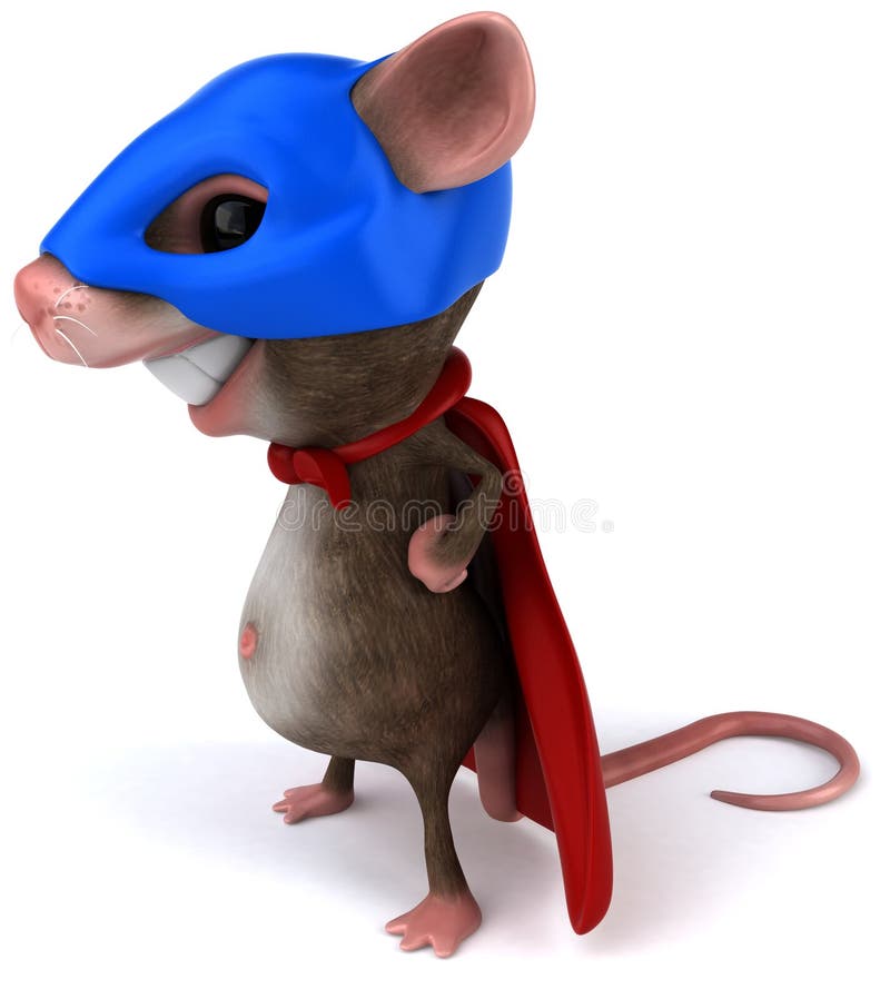 Super mouse stock illustration. Illustration of guinea - 13547165