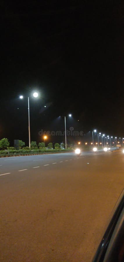 Super night on highway stock photo. Image of super, high - 121633106