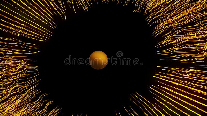 Super Nova and Particle with Circle Concept. Stock Video - Video of ...