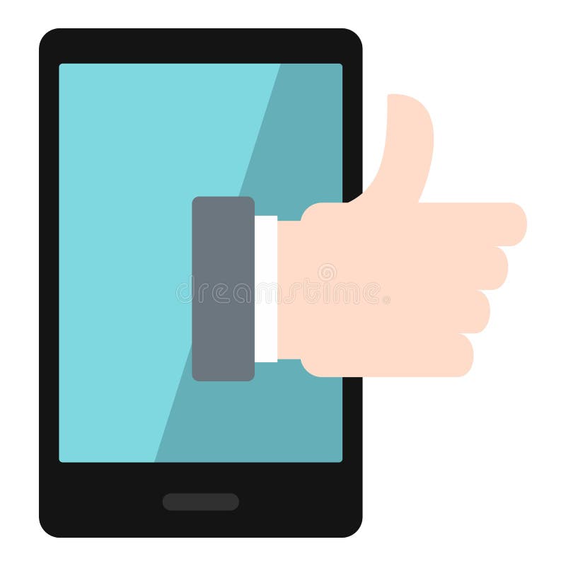 Super phone icon white stock vector. Illustration of simple - 96410644