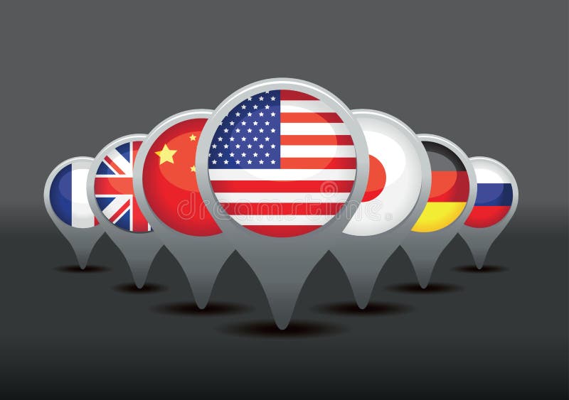 World flags stock vector. Illustration of monaco, germany - 19666708