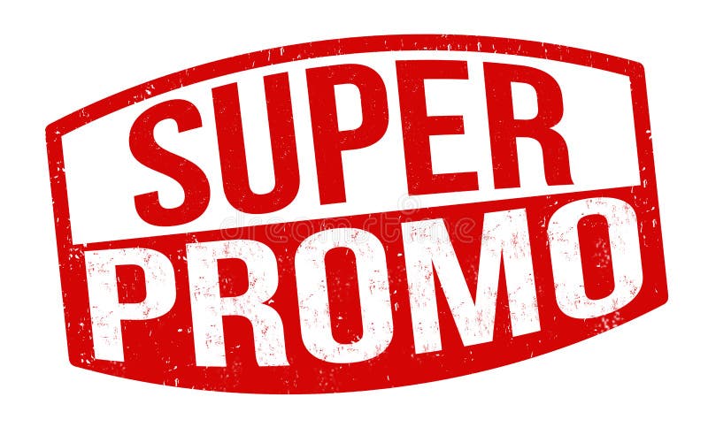 Super Promo Grunge Rubber Stamp Stock Vector - Illustration of graphic ...
