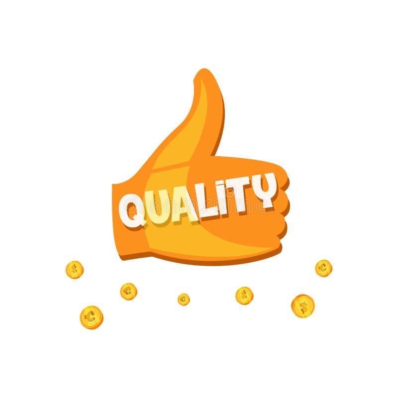 Quality Shows Excellent Service Or Products 3d Rendering Stock ...