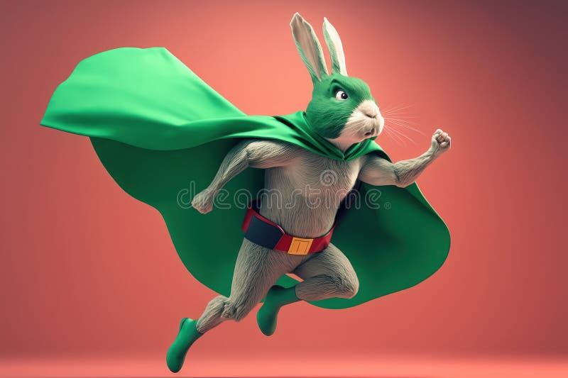 Bunny Superman Stock Illustrations – 33 Bunny Superman Stock ...