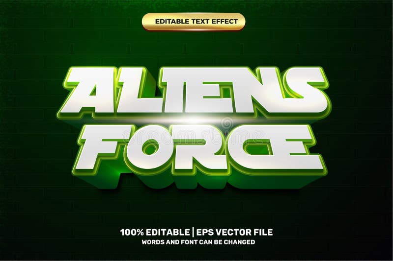 Super Ranger Hero 3D Editable Text Effect Style Stock Vector ...