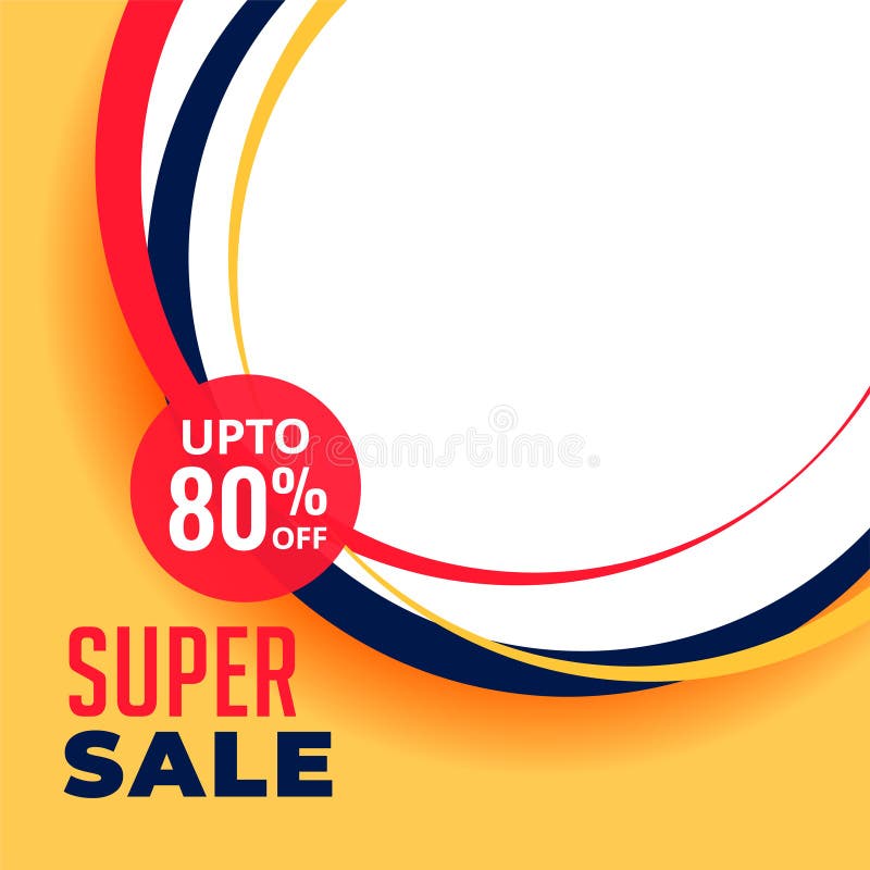 Super Sale Discount Background Design Stock Vector - Illustration of ...